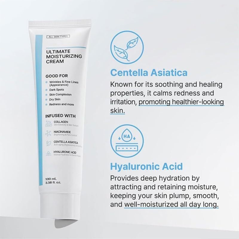🔥 Nida Crema Coreana Moisturizing Cream Nida Youthful Formula Ultimate ...