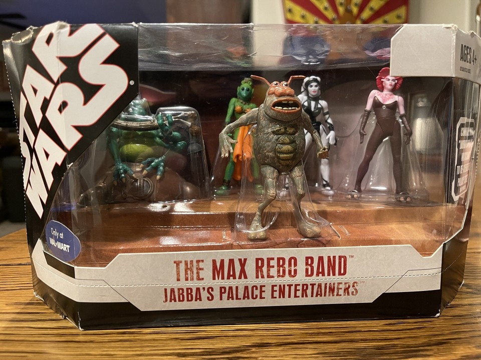 Star Wars THE MAX REBO BAND Jabba's Palace Entertainers Walmart 30th ...