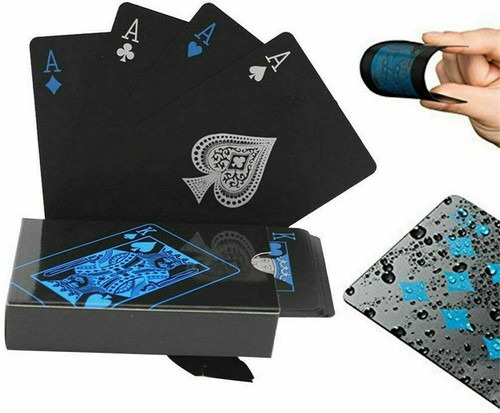 Waterproof PVC Plastic Poker Playing Cards Table Game Magic Props PVC ...