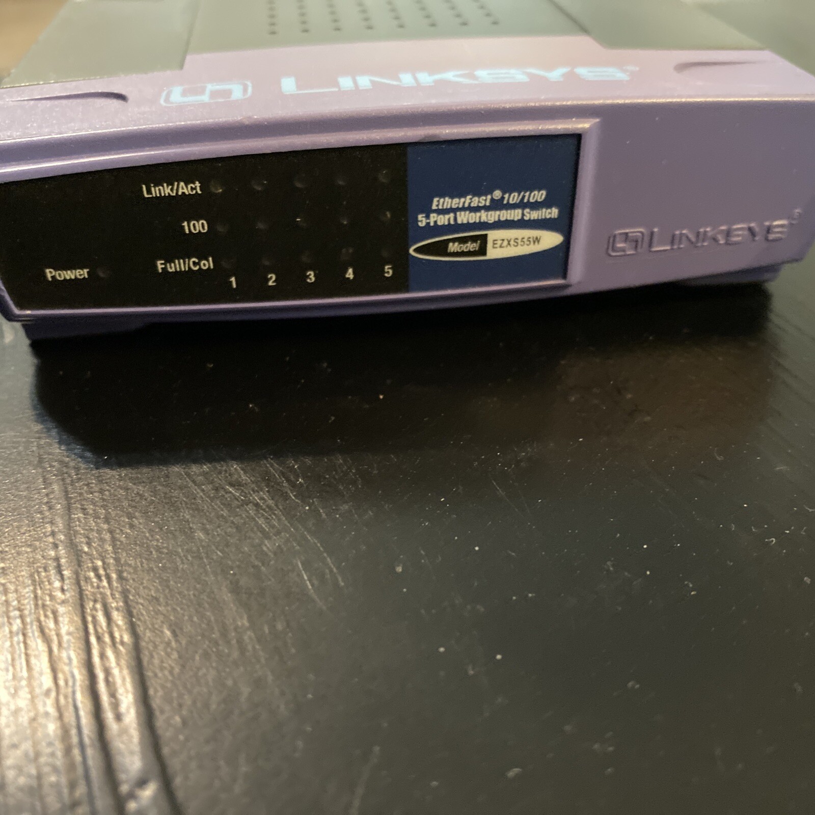 2 Qty Linksys Cisco Systems EZXS55W 10/100 5-Port Workgroup Ethernet ...