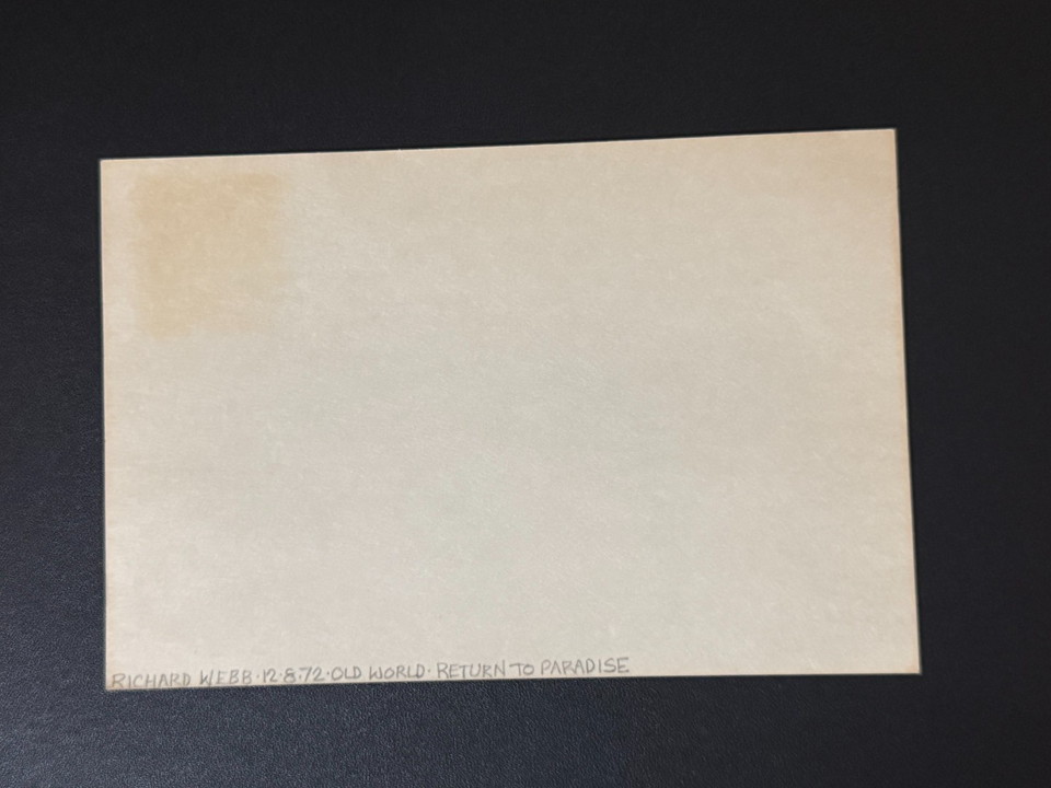 Richard Webb - Signed Autograph Index Card - Captain Midnight (D. 1993 ...