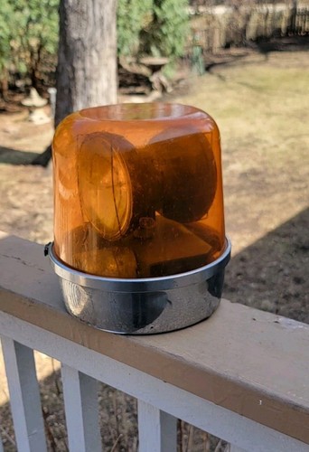 Vintage Unity RV-25 Rotating Beacon 8x8.5 Amber | eBay