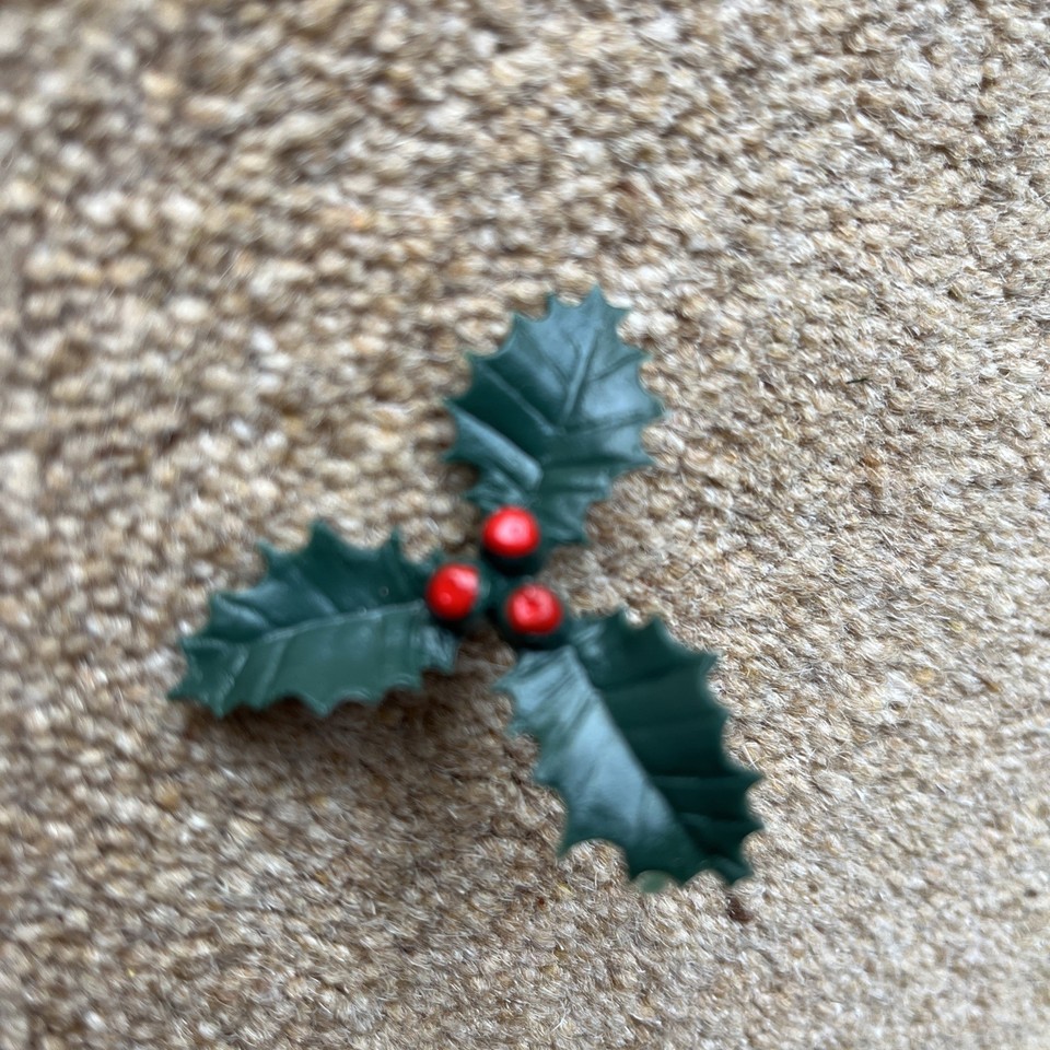 VINTAGE CAKE Decorations toppers xmas birthday wedding holly job lot ...