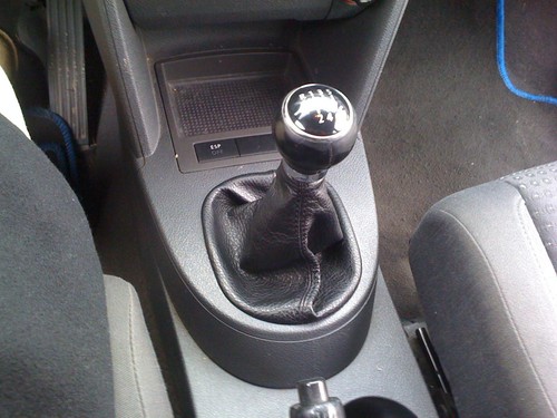 Volkswagen Touran Tdi Shift Boot Genuine Leather & Seam Black | eBay