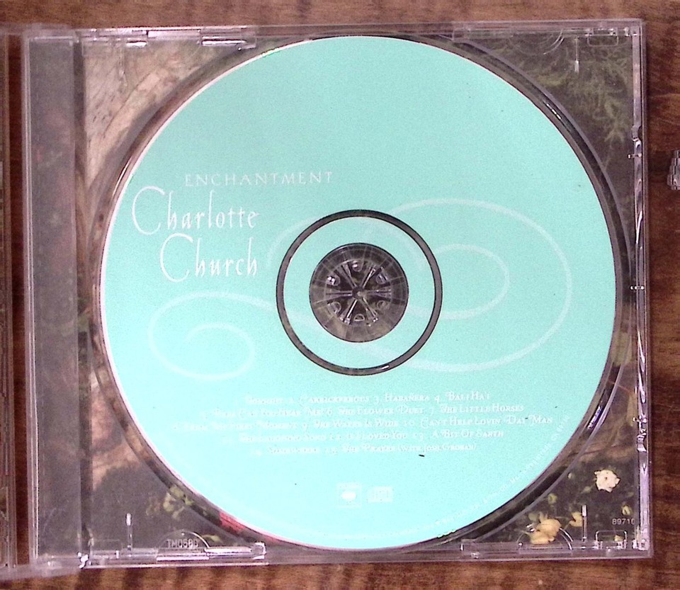 CHARLOTTE CHURCH ENCHANTMENT COLUMBIA RECORDS CD 3538 696998971028 | eBay
