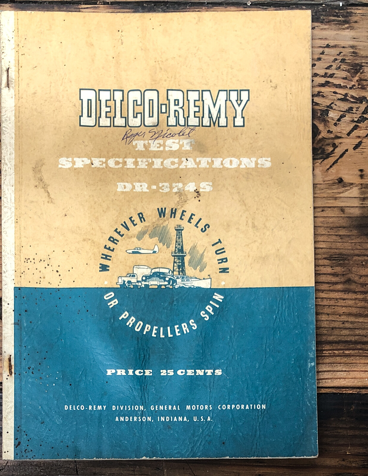 Delco Remy 1950 Automotive Specifications ~30 pgs+ Reference Manual ...