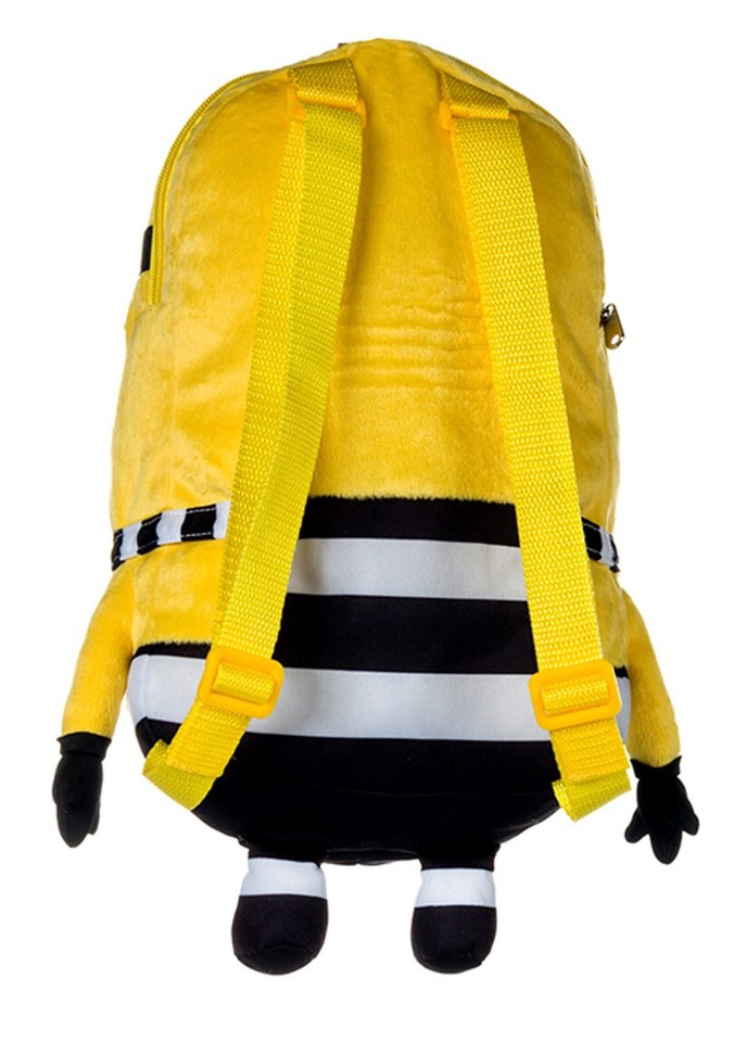 Minions Stuart backpack Plush soft school nursery rucksack travel Bag ...