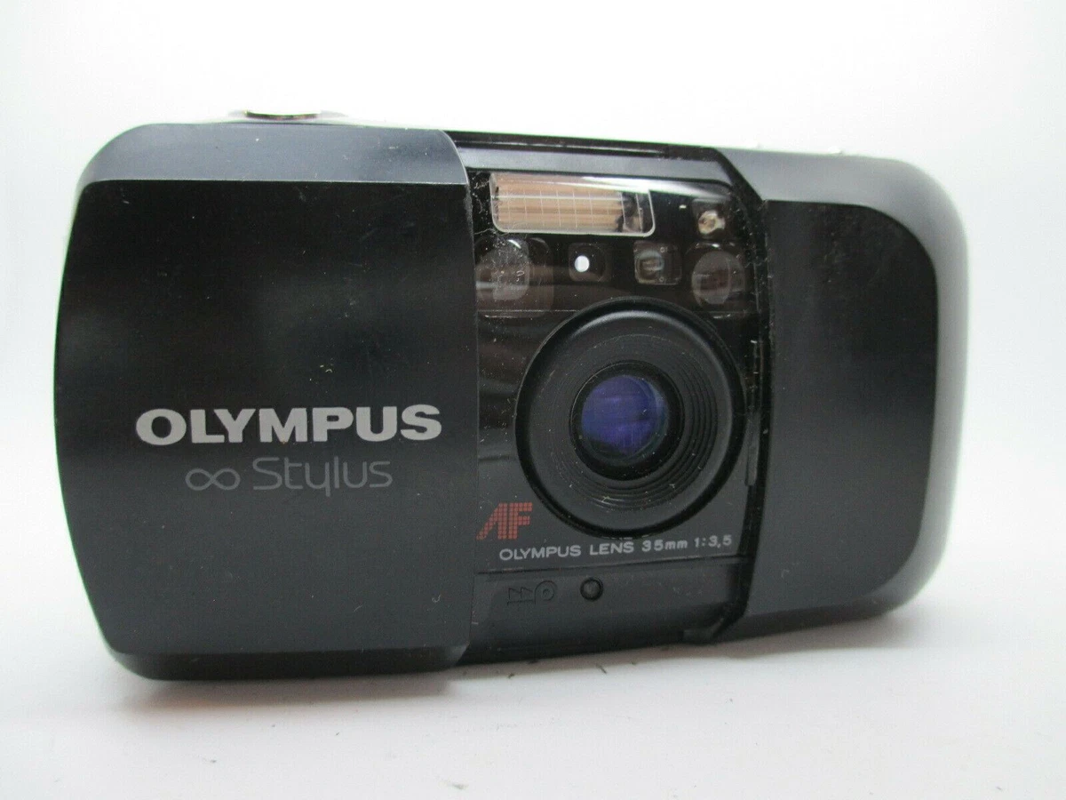 Olympus Infinity Stylus Point & Shoot Film Camera 35mm f3.5 Lens ...