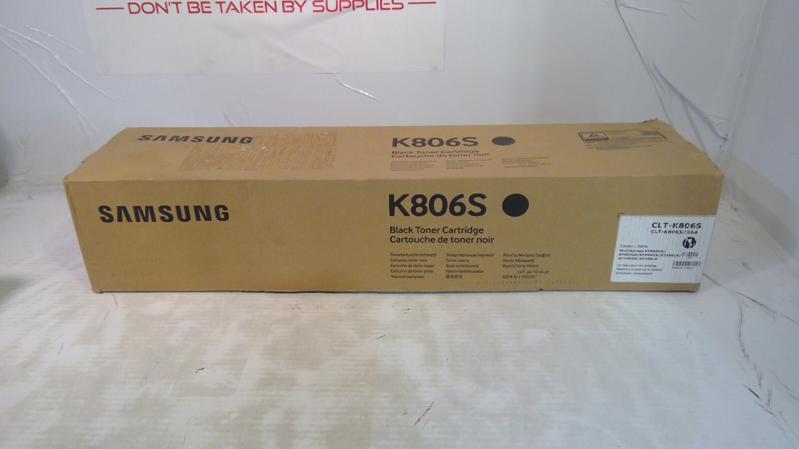 Samsung C806S Cyan Toner Cartridge - CLT-C806S for sale online | eBay