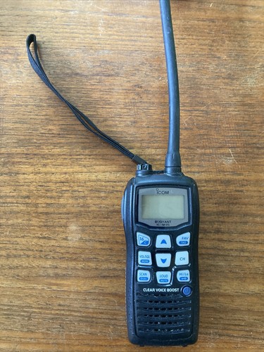 ICOM IC-M35 Submersible Floating VHF Marine Transceiver Radio | eBay