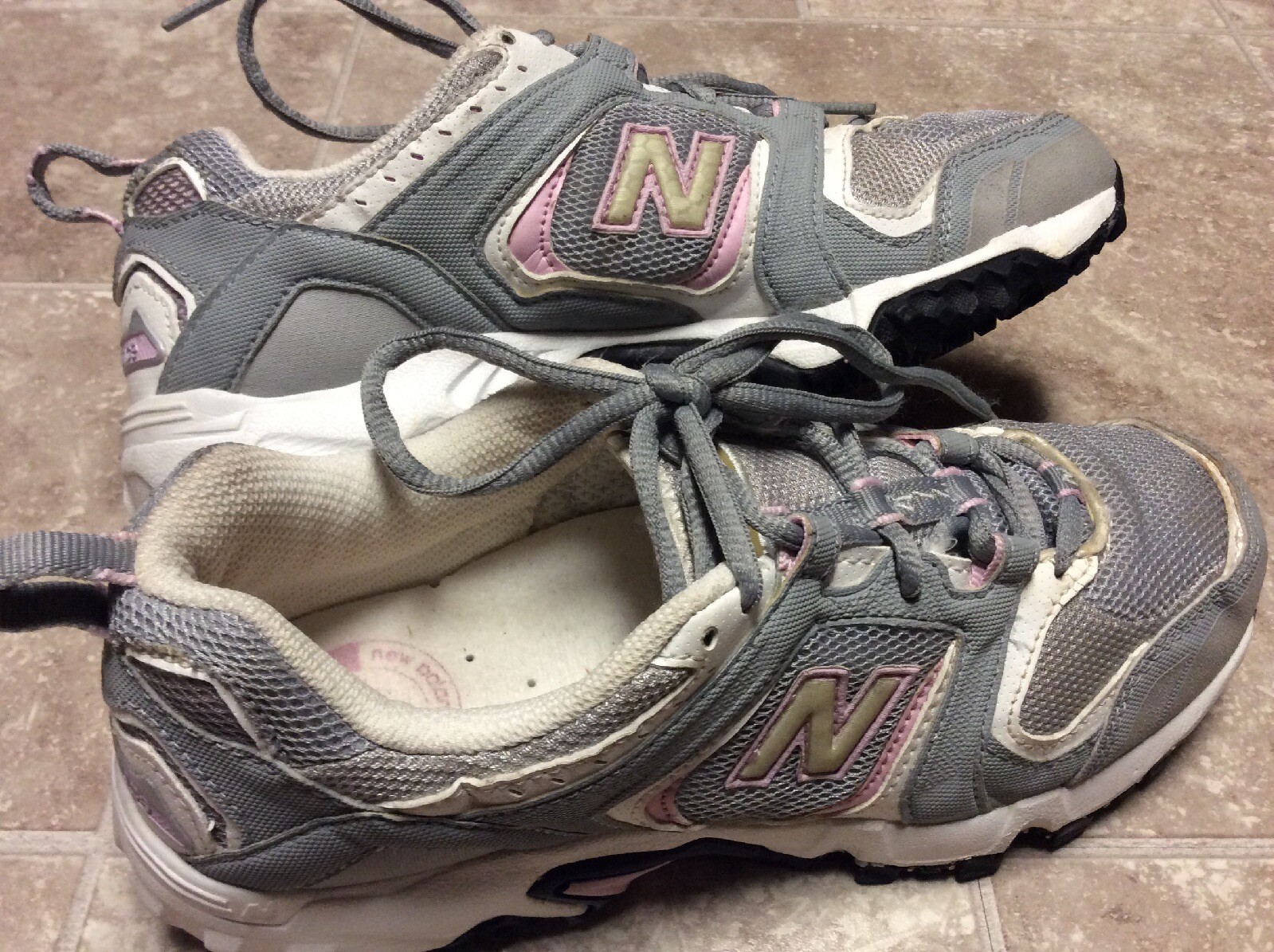 New Balance 477 Running Shoes CW477WP Gray White Women’s Size 8 D Made ...