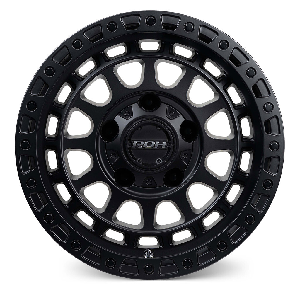 17" ROH Assault 17x9 6/139.7 25P Matte Black Suit Hilux Ranger Triton ...
