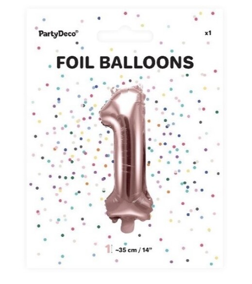Age 21 Rose Gold Numeral foil Balloons air fill only. 21st birthday ...