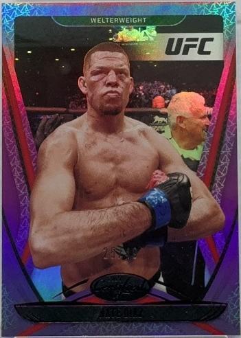 2021 Panini Chronicles UFC - Rookies & Stars Nate Diaz #88 Purple /49 ...
