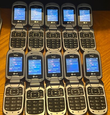 10 LG Revere 2 LG-VN150 Flip Phone (CDMA) 3G, Volume Pricing Available ...