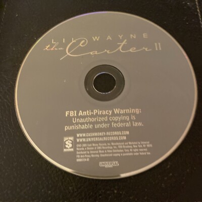 Lil Wayne Tha Carter II CD No Case/Pamphlet Excellent Condition Disc ...