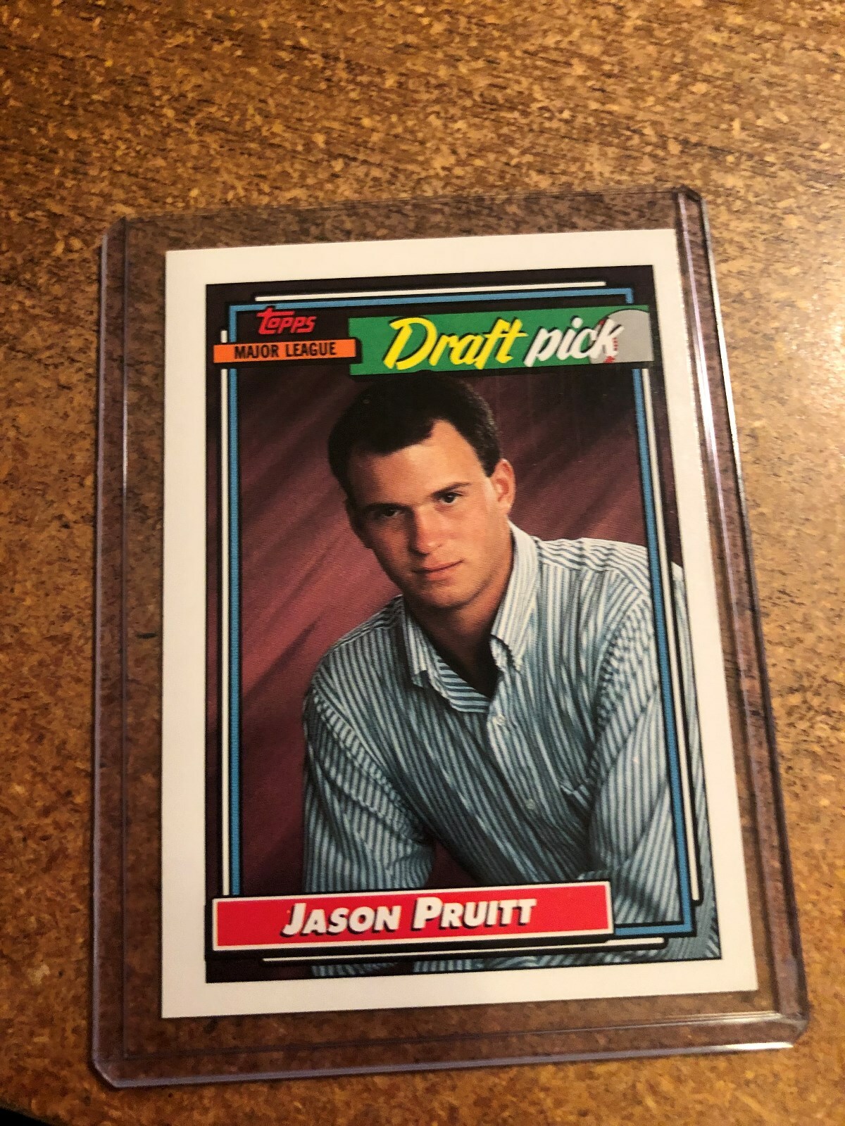 1992 Topps Baseball # 246 Draft Pick Jason Pruitt RC | eBay