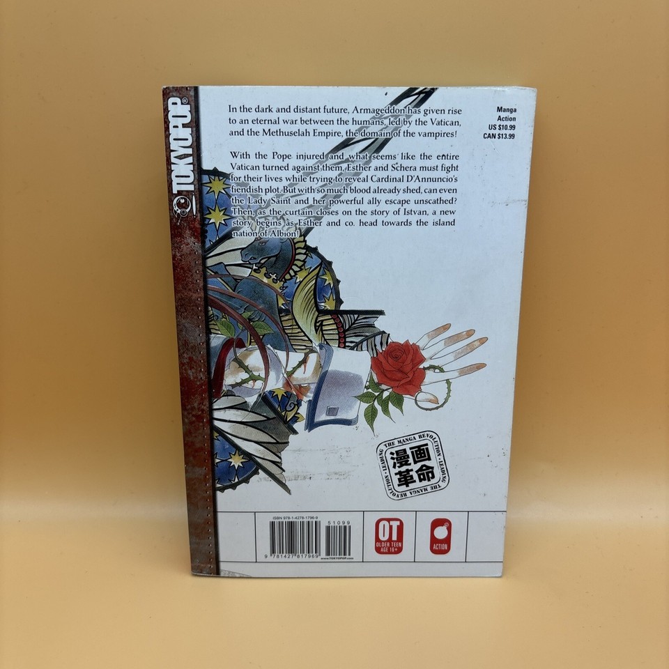 Trinity Blood 12 XII Manga Fantasy Action English Tokyopop Vampires | eBay