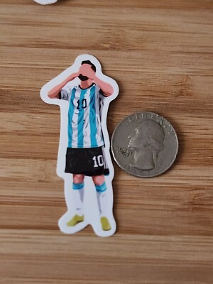 ⚽LIONEL MESSI STICKER Paris Saint-Germain Argentina Soccer Inter Miami ...