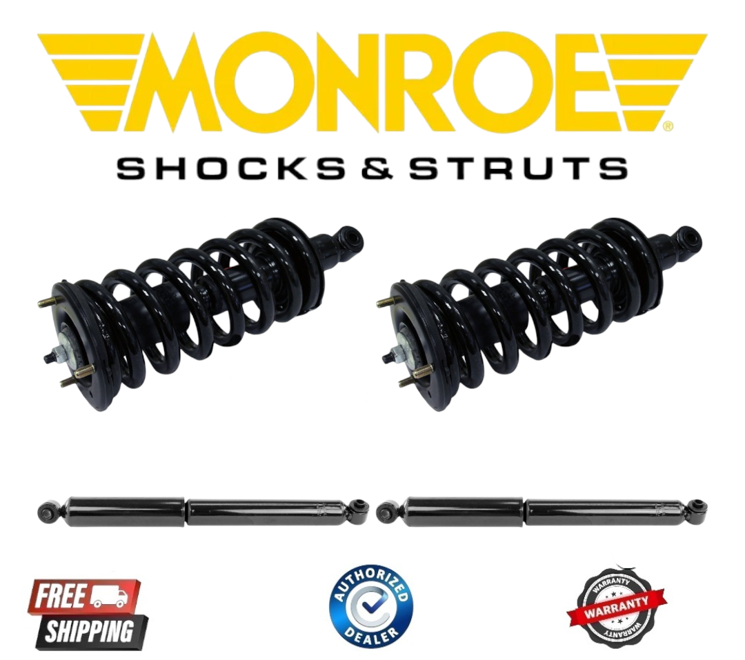 NEW PREMIUM GENUINE MONROE Complete Suspension Kit Fit Nissan Titan ...