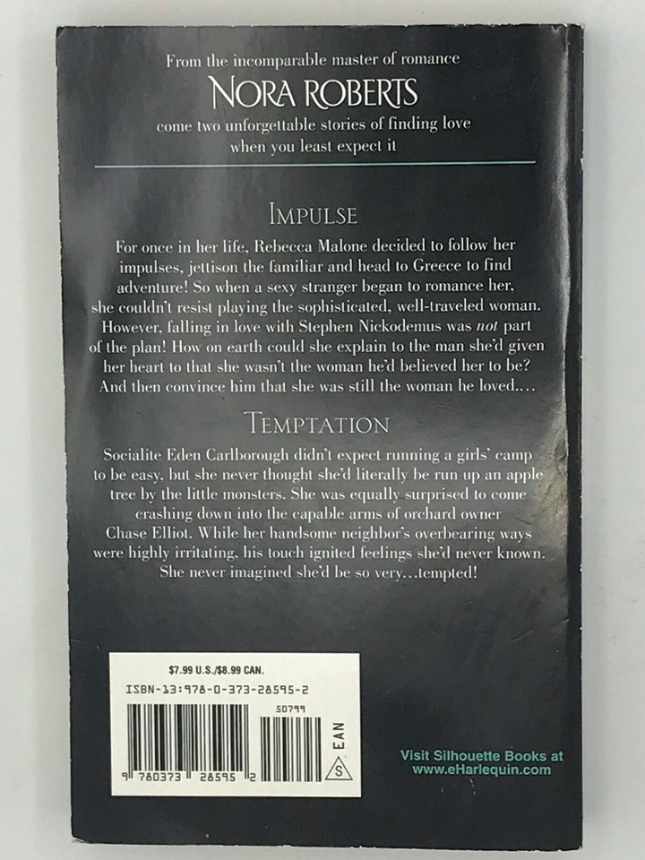 Windfall : Impulse Temptation by Nora Roberts - Mass Market | eBay