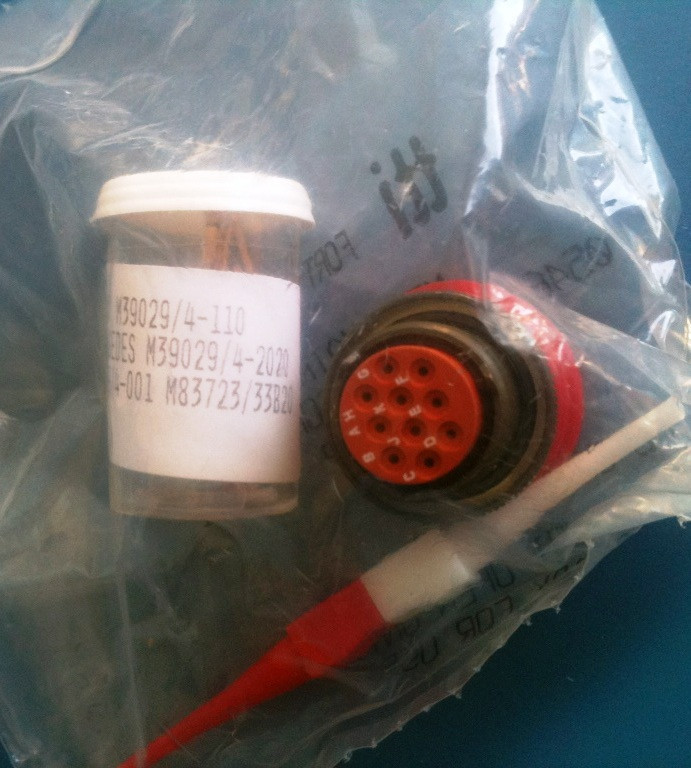 MS3475W12-10P MATRIX CONNECTOR PLUG 10 POSITION STRAIGHT W/PINS CAPLUG ...