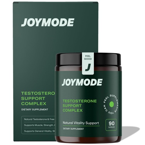 JOYMODE Testosterone Support Complex 90ct -Natural Supplement for Men w ...