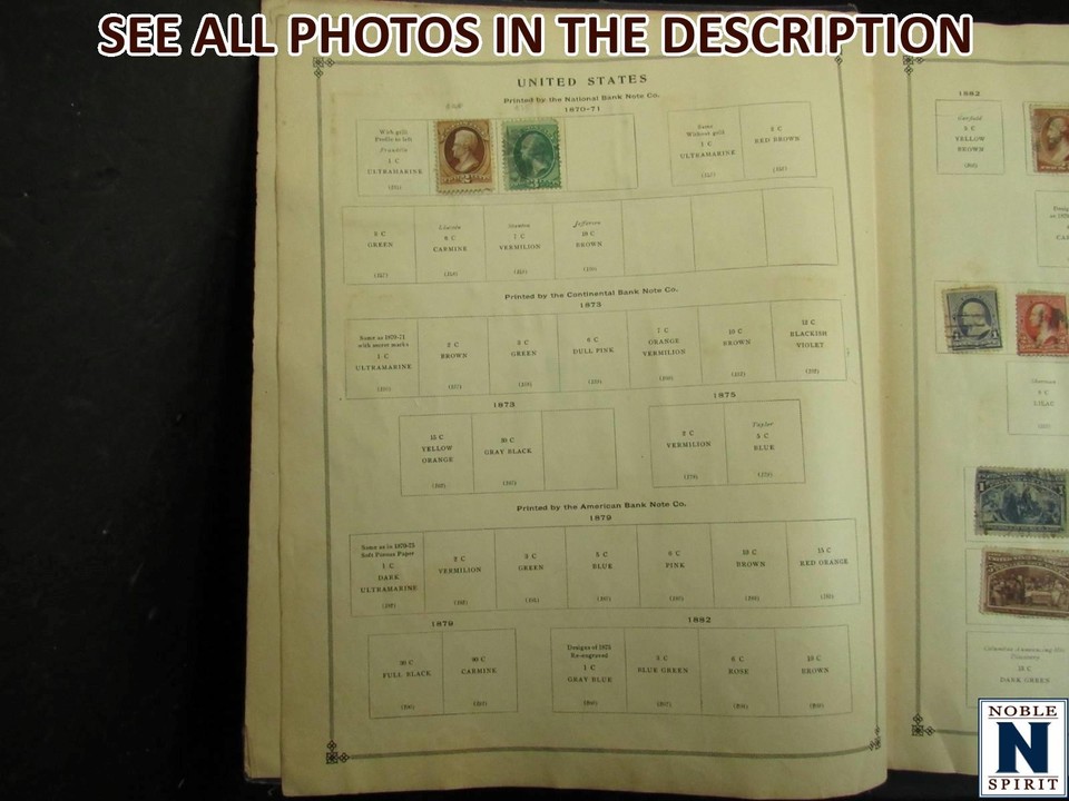 NobleSpirit (JMS) Worldwide 3 vol Stamp Albums w/ Classics | eBay