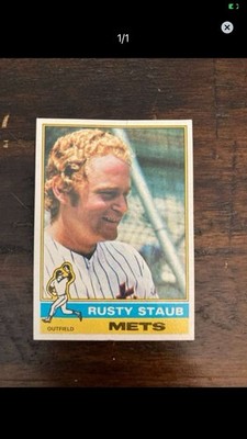 1976 Topps - Rusty Staub #120 | eBay