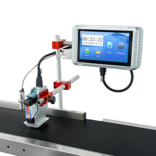 Automatic inkjet printer without conveyor printing expiration date ...