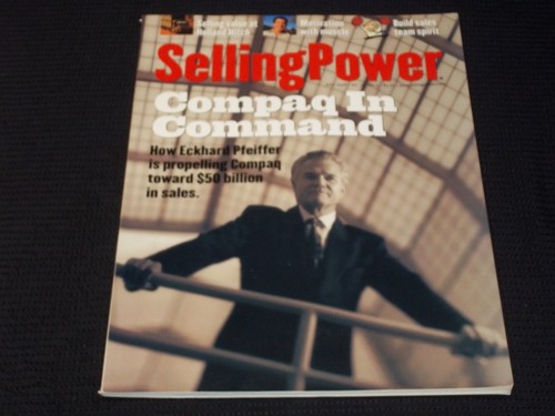 1998 JUNE SELLING POWER MAGAZINE - ECKHARD PFEIFFER COMPAQ FRONT COVER ...
