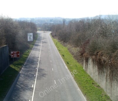 Photo 6x4 A472 SW from Heol Fawr, Nelson Nelson/ST1195 Viewed from Heol ...