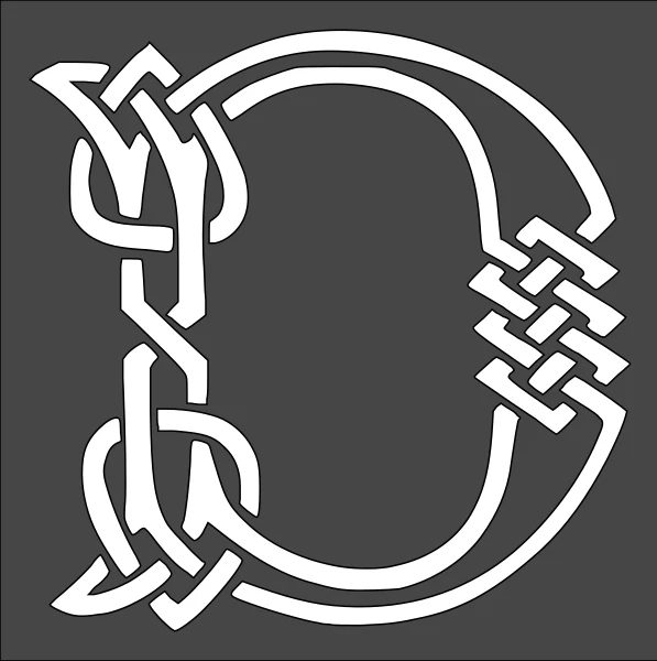 Celtic Knot Alphabet