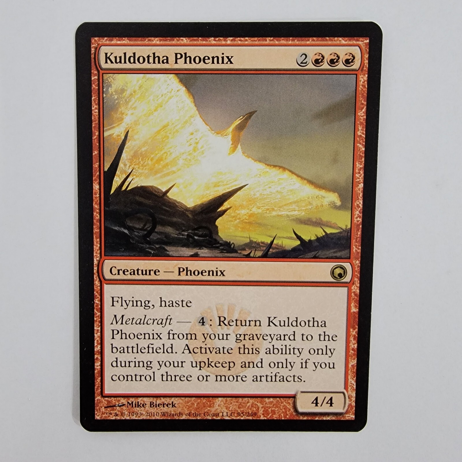 Kuldotha Phoenix- Scars of Mirrodin - MTG - MAGIC THE GATHERING - NM ...