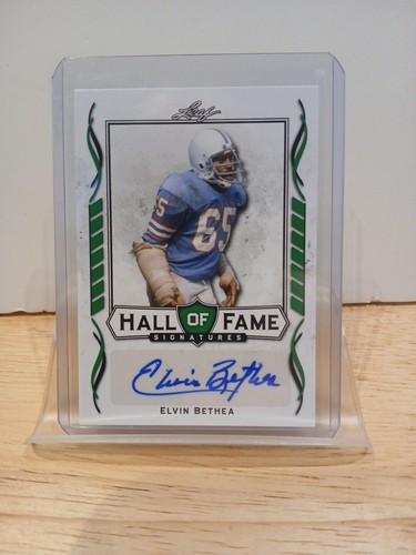 2021 Leaf Signature - Hall of Fame Autographs Elvin Bethea #HOF-EB1 (AU ...