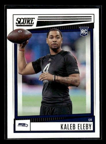 2022 Score #313 Kaleb Eleby Rookie Seattle Seahawks | eBay