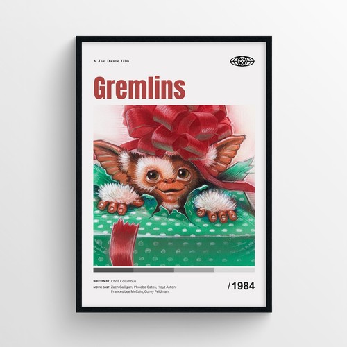 Gremlins Movie Poster Print, Wall Art - Unframed | eBay