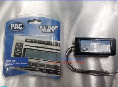PAC SNI-35 SNI35 Adjustable Line Out Converter with 2 - 50 Watts per ...