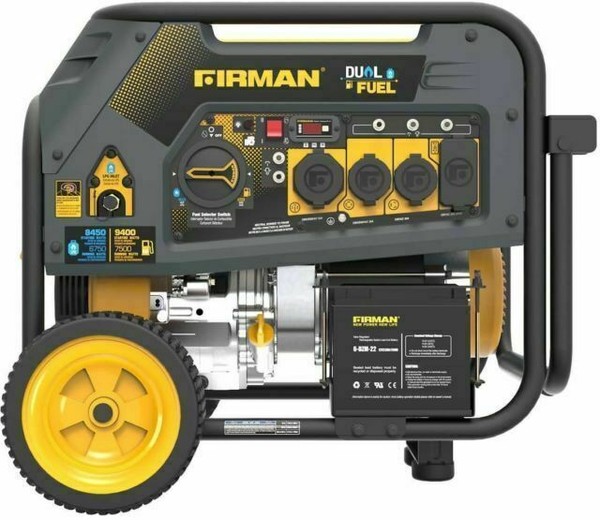 Firman H07552 7500W Dual Fuel Generator - Black for sale online | eBay