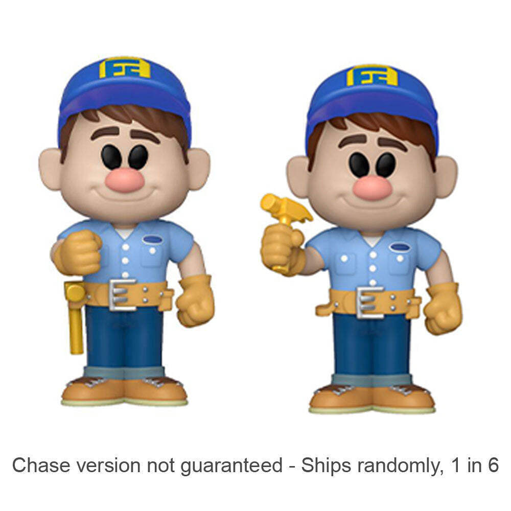 Refresco de vinilo oficial Wreck It Ralph Fix It Felix con Chase a ...