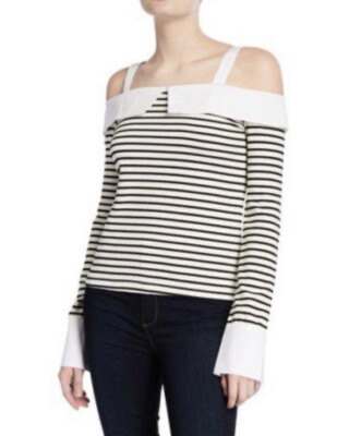 English Factory Cold Shoulder Fold Over Top | eBay