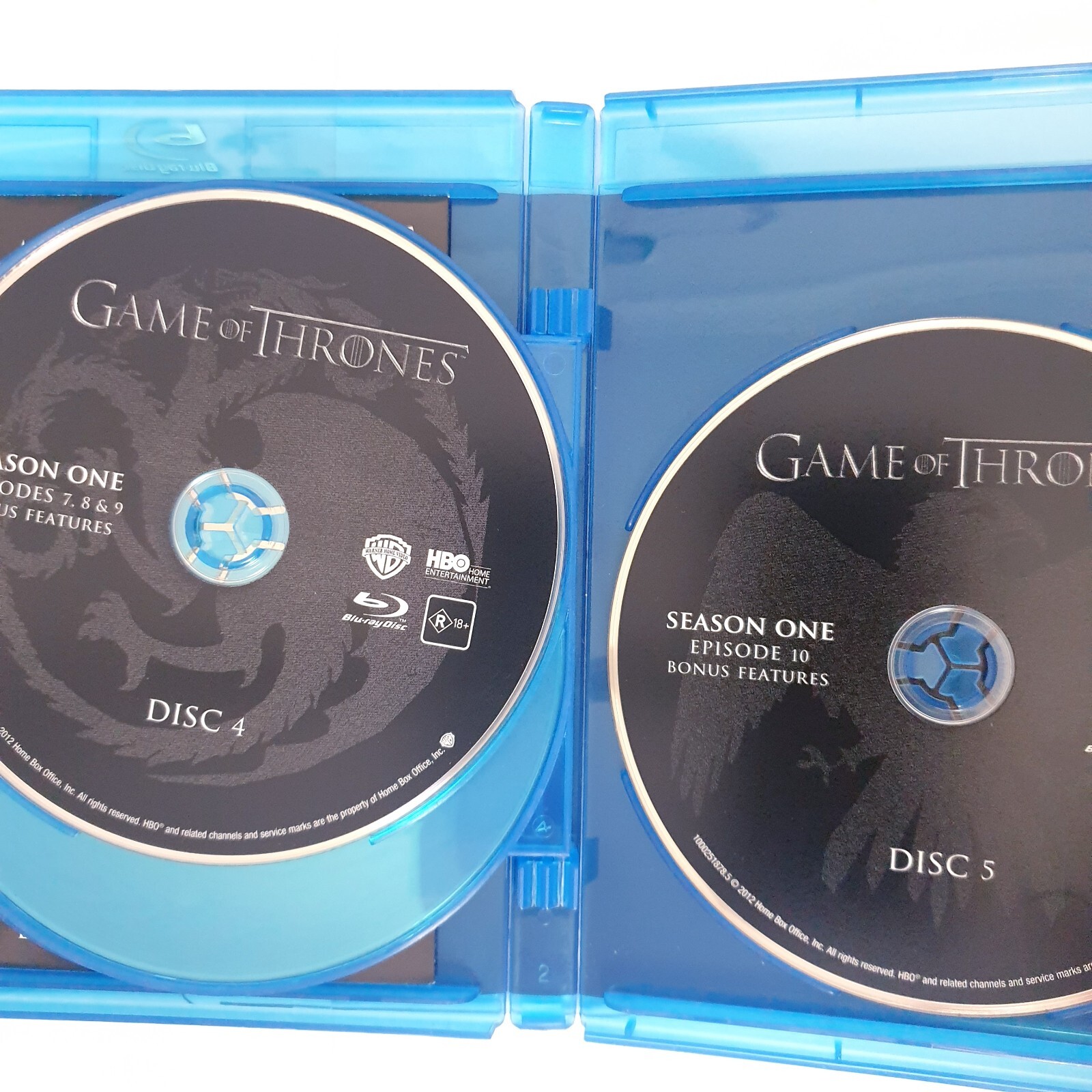 Game Of Thrones Season 1 Blu-ray Region B Free Postage Bluray ...