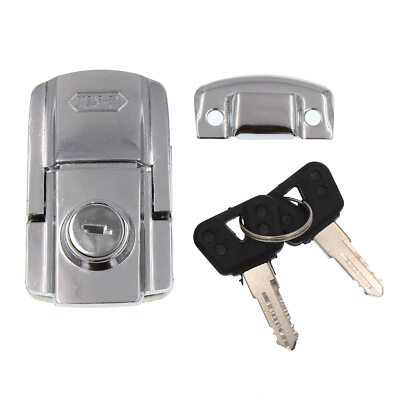 Minho Motorcycle Rear Trunk Lock in Iron Metal Material Anti‑Theft ...