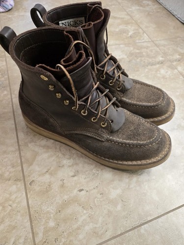 Nicks Boots 9.5D Moc Toe Travelers | eBay