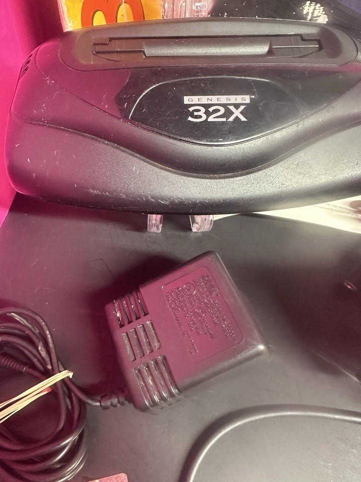 Sega Genesis 32X Console MK-84000 with Box and Extras Tested Works Good ...