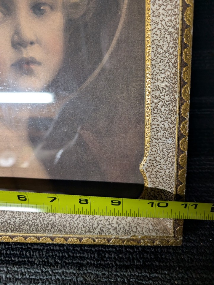 Antique LIGHT OF THE WORLD Edward Gross NY Angel Jesus Print, Vintage ...