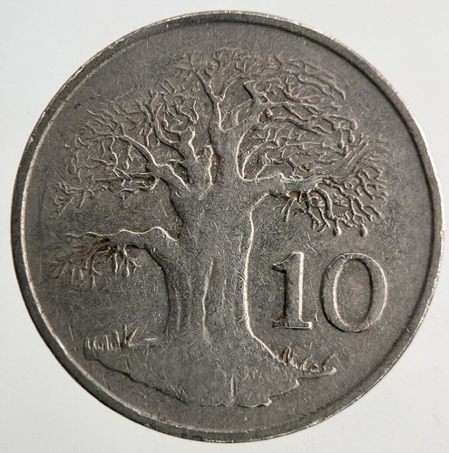 1980 Africa Zimbabwe 10 Cents Coin | Fine Collectable Grade | eBay