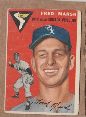 1954 Topps # 218 Fred Marsh | eBay