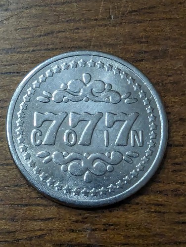 2 Coins 777 LUCKY Coin Token ~ Golf Marker, Poker Cards Guard | eBay