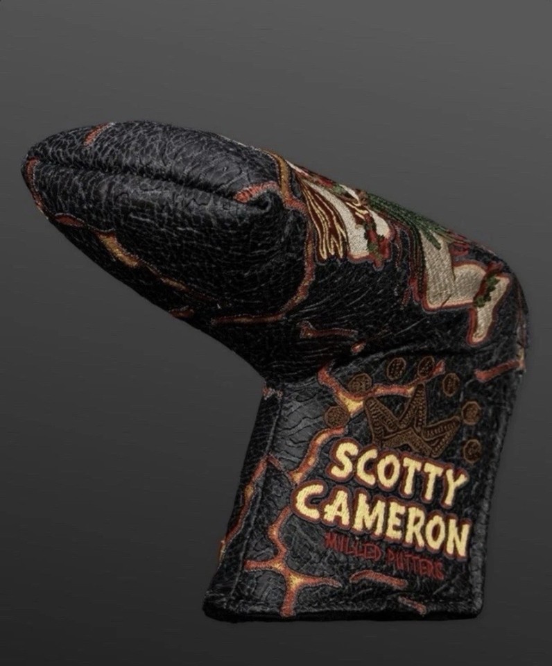 Scotty Cameron Hawaiian Open Headcover Blade Lava Walk Hula Girl New ...